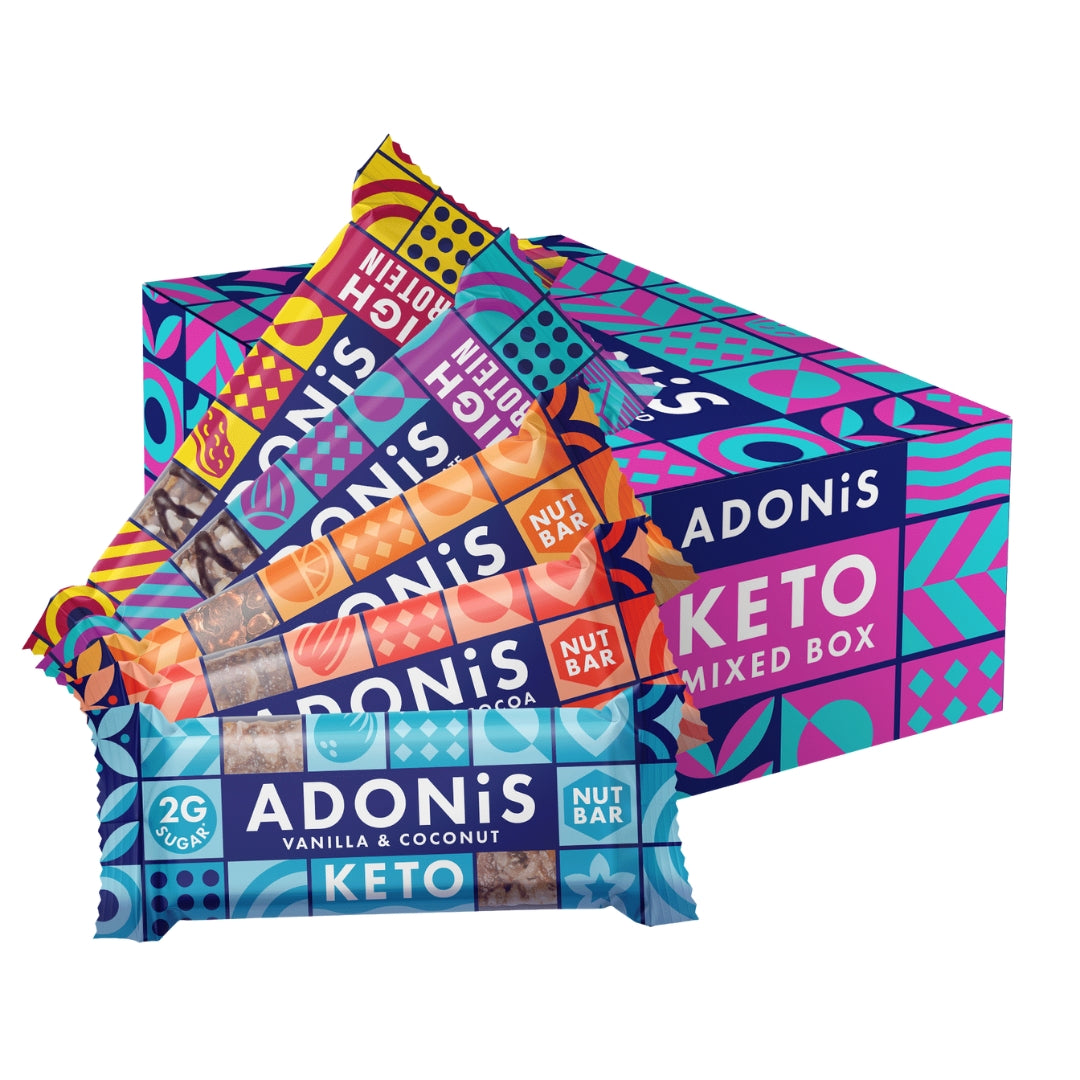 ADONiS Keto Bars - Mixed Flavour Packs