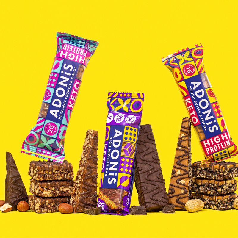 ADONiS Keto Bars - Mixed Flavour Packs