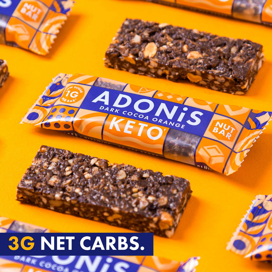 ADONiS protein bar | vegan keto bars
