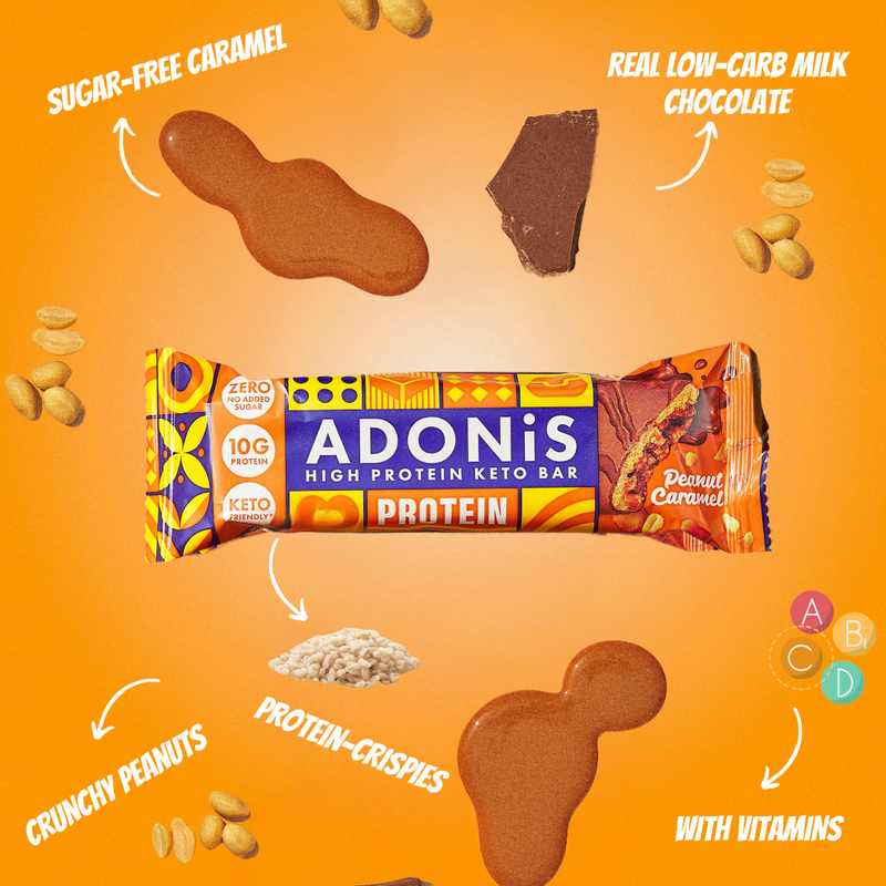 Adonis Keto Bars & Keto Crackers: Ultra Low Carb