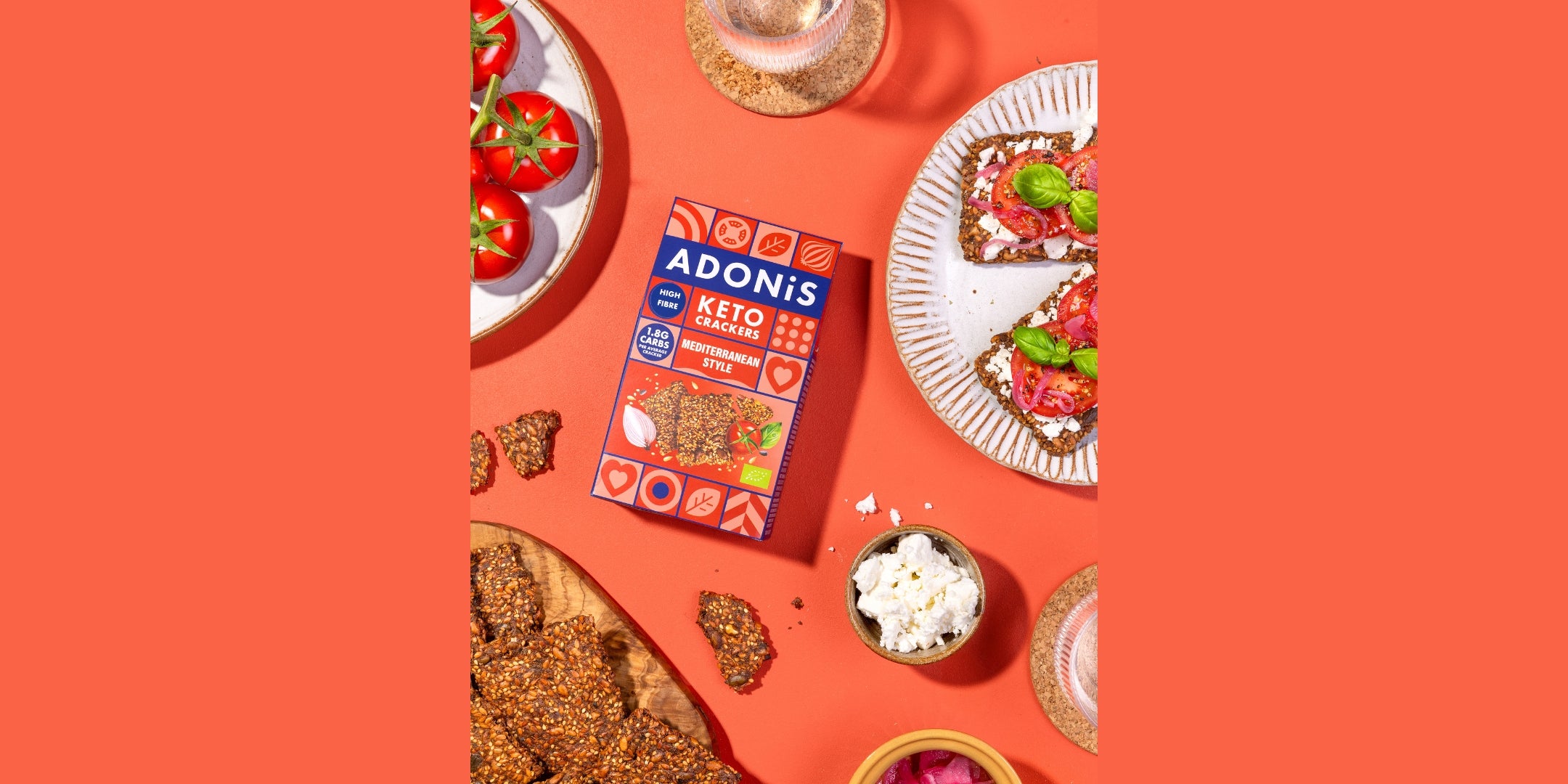 Adonis Keto Bars & Keto Crackers: Ultra Low Carb