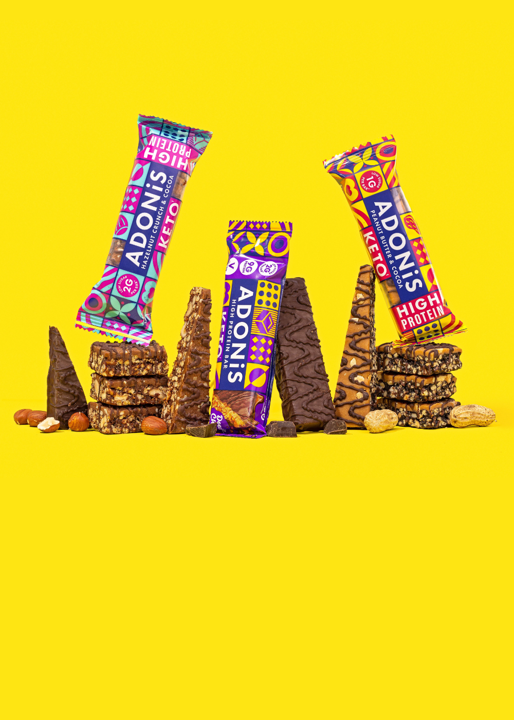 Adonis Keto Bars & Keto Crackers: Ultra Low Carb