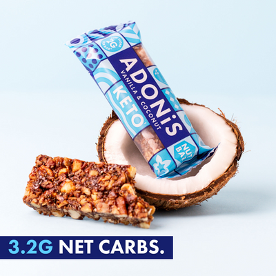 ADONiS protein bar | vegan keto bars